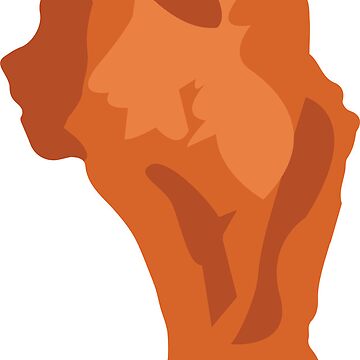 "Buffalo Chicken Wing" Sticker for Sale by katiemalecki | Redbubble