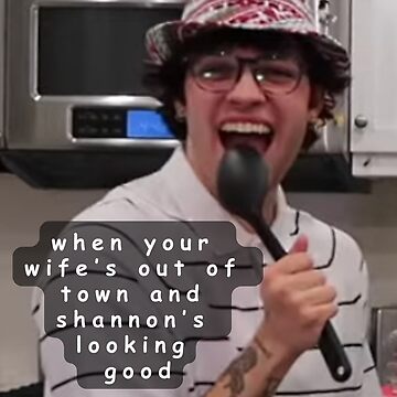 "Nick Sturniolo Meme Holiday Game Show -- Shannon" Sticker for Sale by ...