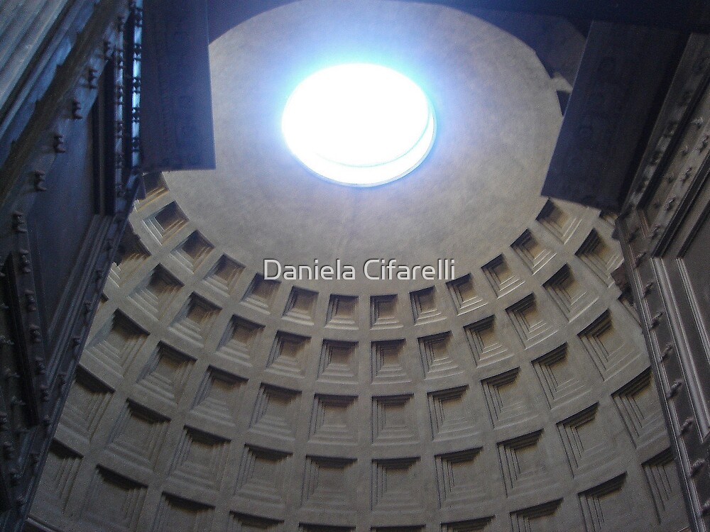 "Pantheon - Lights & Shadows" by Daniela Cifarelli | Redbubble
