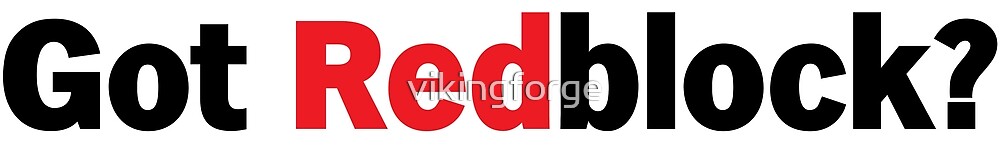 "Got Redblock? Volvo Turbo Brick " by vikingforge | Redbubble