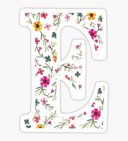 Letter E Stickers | Redbubble
