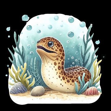 "Moray Eel" Sticker for Sale by Azrora | Redbubble
