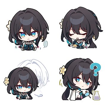 "Ruan Mei Sticker set Honkai Star Rail" Sticker by Demray | Redbubble