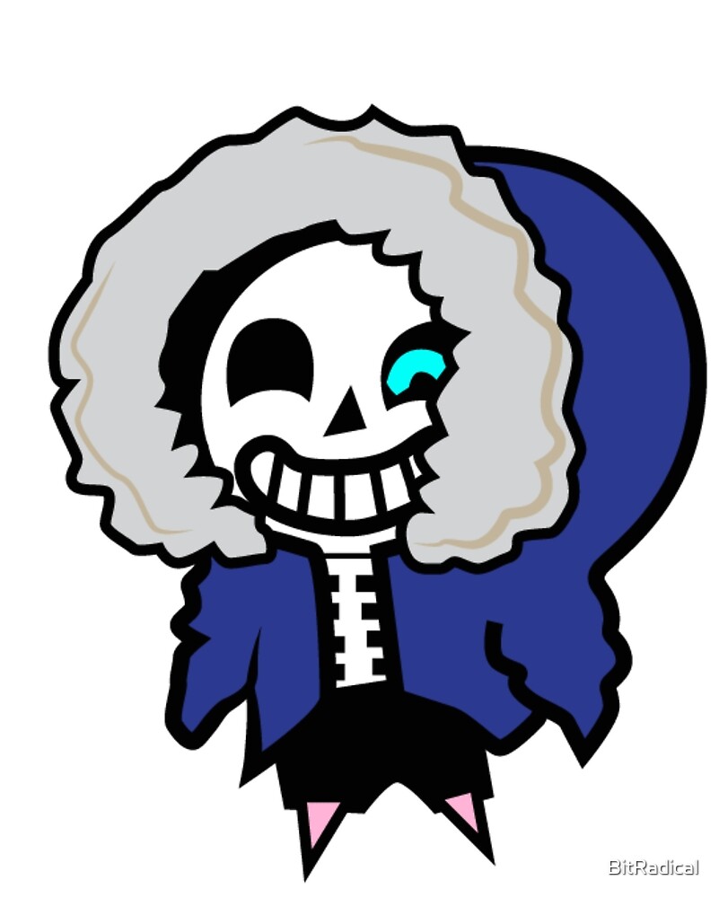 "Chibi Sans" by BitRadical | Redbubble
