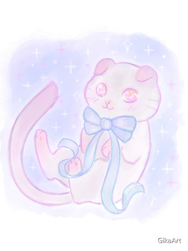 "Magic kitty" by GikaArt | Redbubble