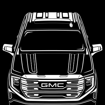 "Sierra AT4X 2022-2024" Sticker for Sale by V8social | Redbubble