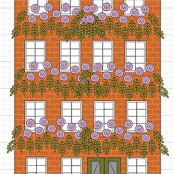 "Rose House" Sticker for Sale by Decal-dream | Redbubble