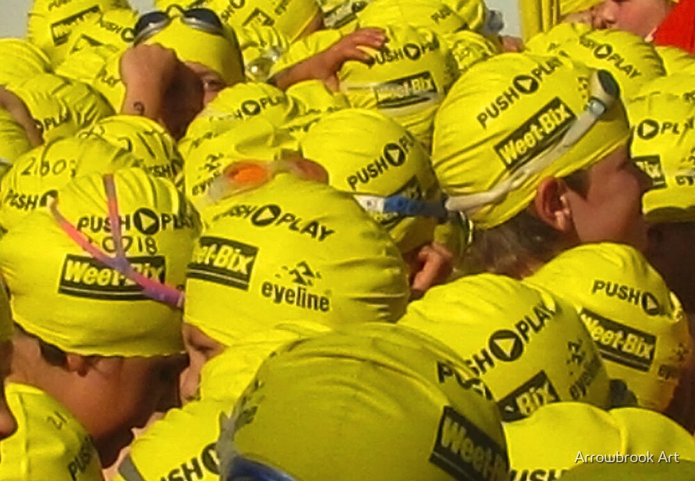 "The Yellow Team" by Arrowbrook Art | Redbubble