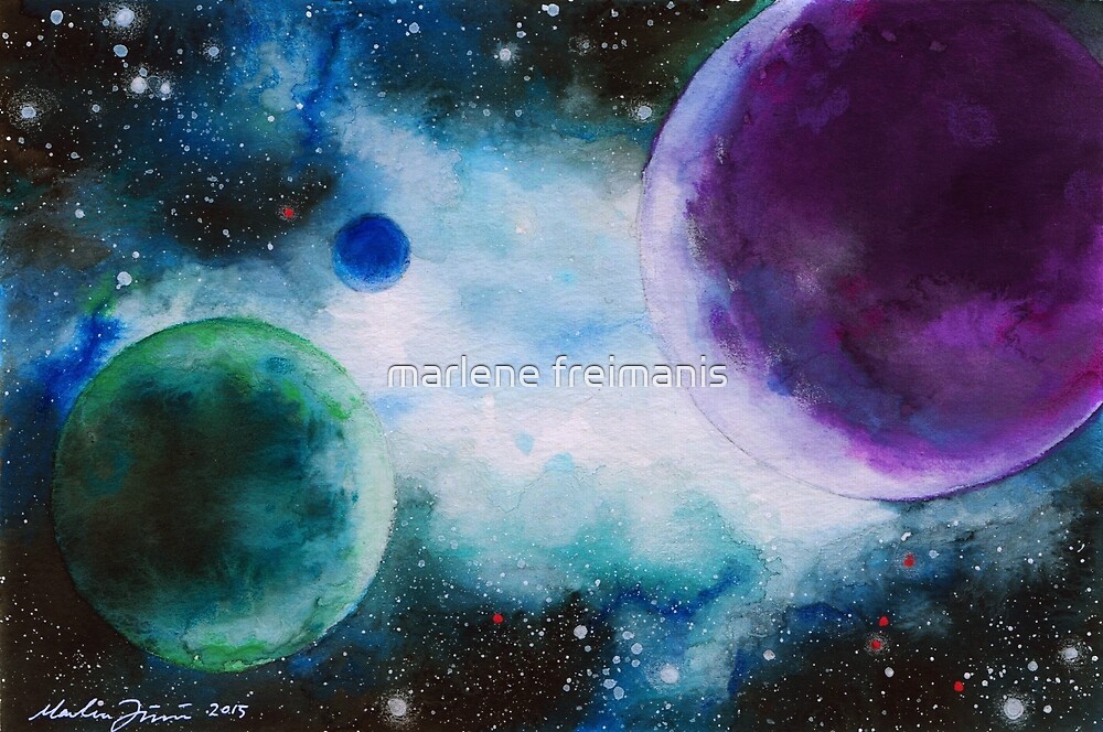 "space (4)" by marlene freimanis | Redbubble