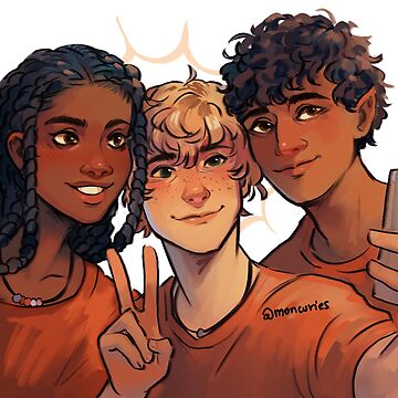 "pjo trio" Sticker for Sale by moncuries | Redbubble