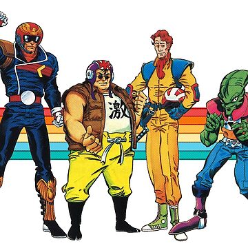 "F-Zero Original Four" Sticker for Sale by SgtPepperBongo | Redbubble