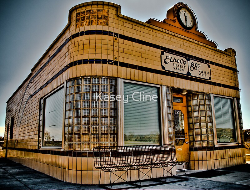 "Ethel's Beauty Salon & 88 Cent Variety Store" by Kasey Cline | Redbubble