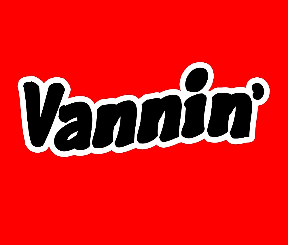 "Vannin' Showvan & Custom Van Design" by Artymoose | Redbubble