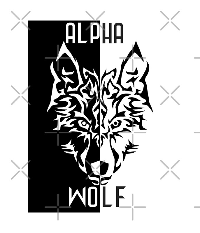 "Alpha Wolf T-Shirt" by Hustlercredo | Redbubble