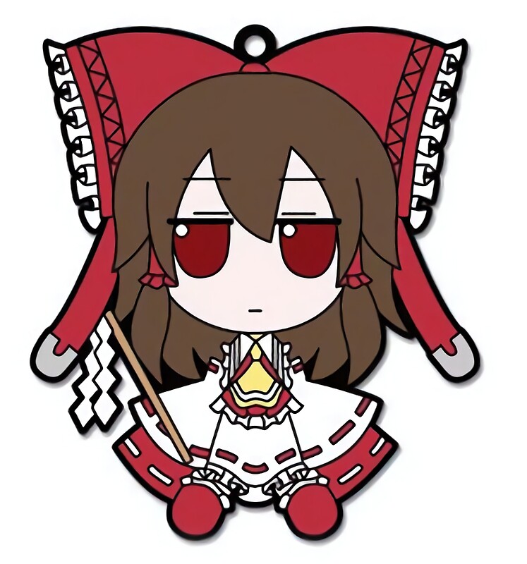 "Touhou Project Reimu Hakurei Fumofumo Plushie Design" by WeebSolutions ...
