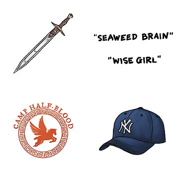 "Percy Jackson by Rick Riordan 5 Pack" Sticker for Sale by busyzoo ...