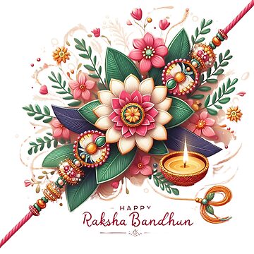 "Raksha Bandhan" Sticker by PiE_bubbles2 ⭐️⭐️⭐️⭐️⭐️ | Redbubble