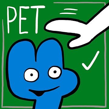 " Pet Four BFB" Sticker for Sale by MsBonnie | Redbubble