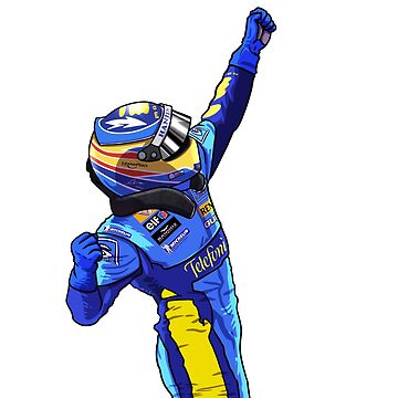 "Fernando Alonso Bow & Arrow" Sticker for Sale by Formula1Icons | Redbubble