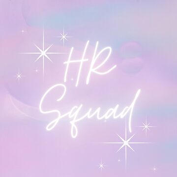 "HR Squad" Sticker for Sale by mintyfresh1029 | Redbubble