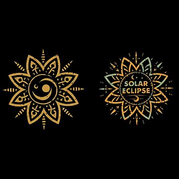 "Solar Eclipse Tribe Pack" Sticker for Sale by PlanetMarker | Redbubble