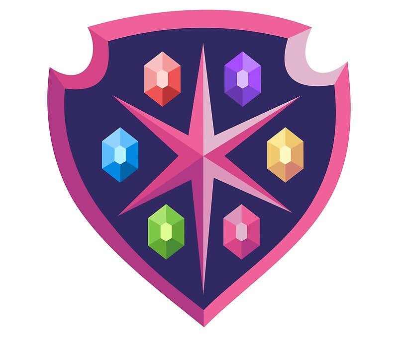 "MLP- School of Friendship shield" by CGWolf13 | Redbubble