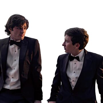 "Felix and Oliver Saltburn" Sticker by MorganeGigiArt | Redbubble