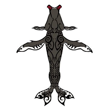 "Tribal Tulkun Coloured overhead" Sticker for Sale by Artsydragongal ...