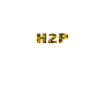 "H2P" Sticker for Sale by emkate | Redbubble