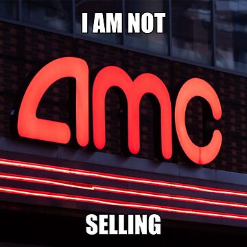 "AMC HODLER MEME " Sticker for Sale by ignaciosnachos | Redbubble