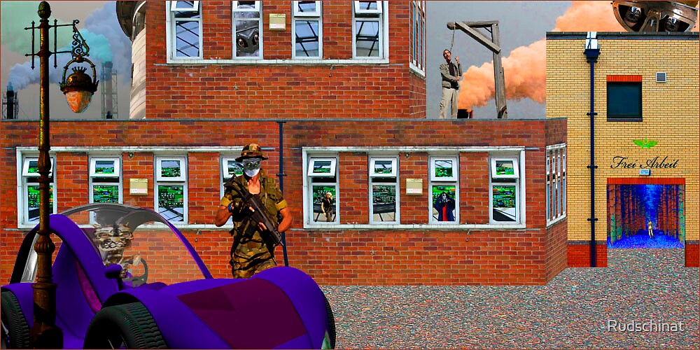 "Arbeit mach Frei" by Rudschinat | Redbubble