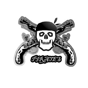 "Pirates" Sticker for Sale by CREATIVITPLUME | Redbubble