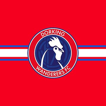 "Dorking Wanderers" Sticker for Sale by Footy-Maps | Redbubble