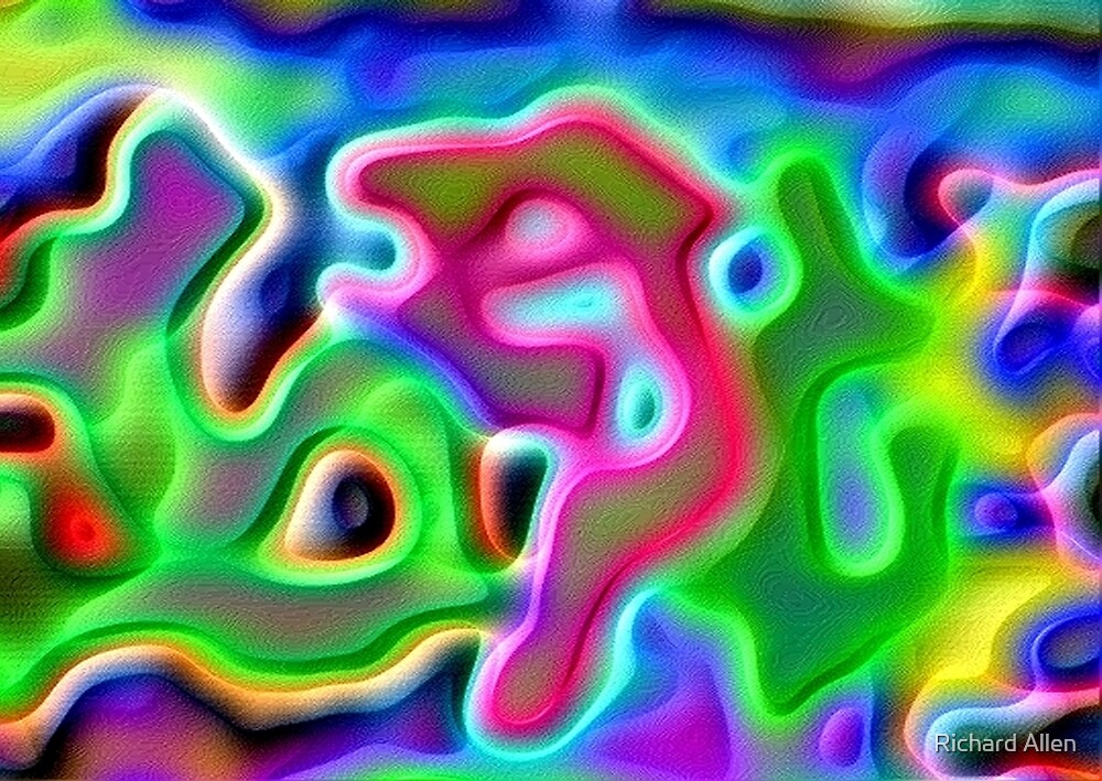 "Blurred Art" by Richard Allen | Redbubble