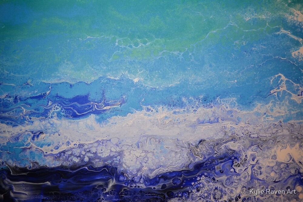 "Anglesea Ocean Swells" by Kylie Raven Art | Redbubble