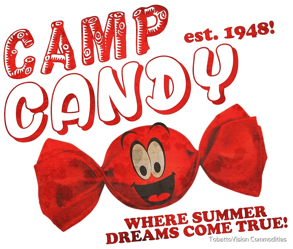 "Camp Candy Logo Version 1" by jollyrotten | Redbubble