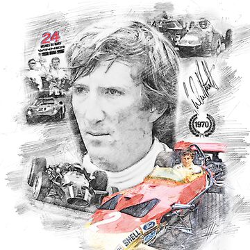 "Jochen Rindt" Poster for Sale by Theodor Decker | Redbubble