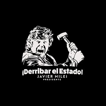 "Javier Milei a Javier Milei a Javier Milei" Sticker for Sale by ...