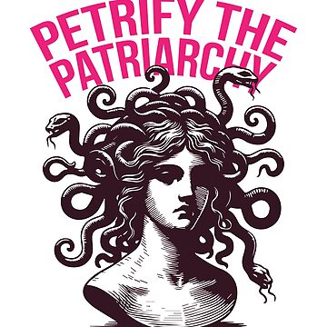 "Petrify The Patriarchy" Sticker for Sale by NawalMagdy | Redbubble