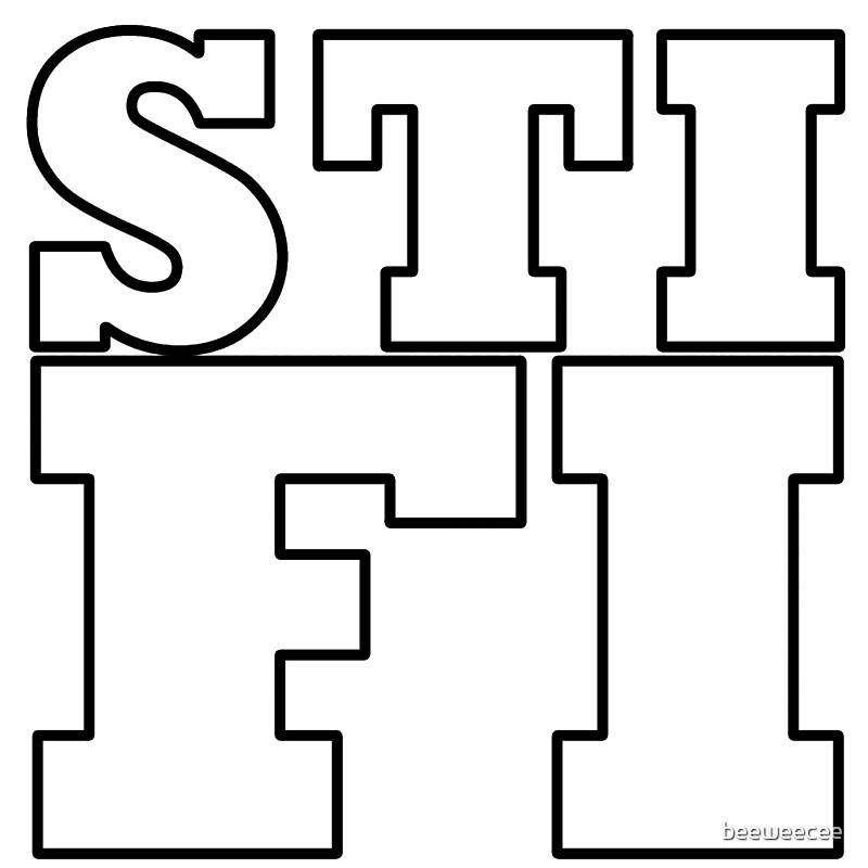 "Sticky Fingers White Logo STIFI" by beeweecee | Redbubble
