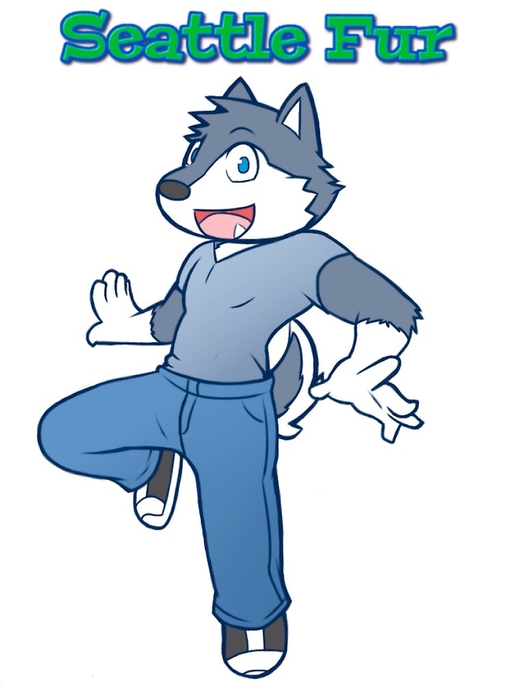 "Seattle Fur Rain" by Rain-yatsu | Redbubble