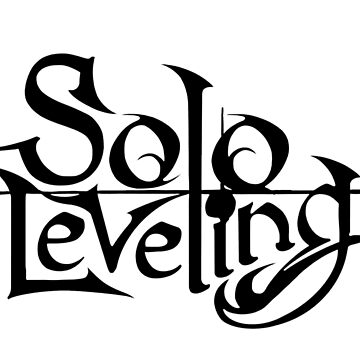 "Solo Leveling Logo" Sticker for Sale by Anon . | Redbubble