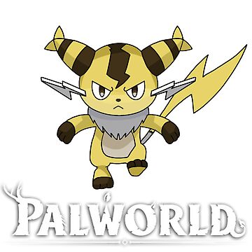 "SPARKIT from PALWORLD " Sticker for Sale by JJNameArt | Redbubble