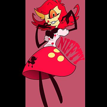 "Hazbin Hotel Niffty" Sticker for Sale by Timbo-Johnson | Redbubble