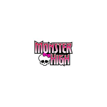 "Monster High Logo" Sticker for Sale by mandy-2527 | Redbubble