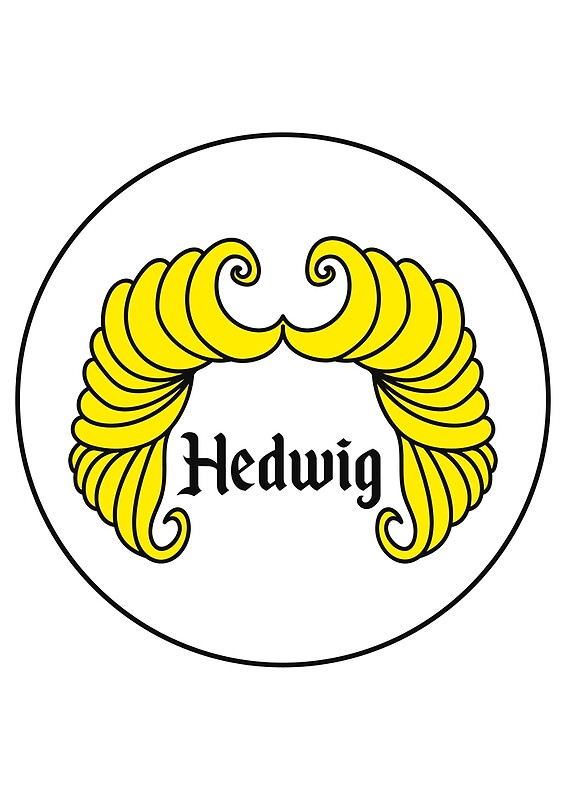 "hedwig and the angry inch sticker" by sonjj | Redbubble
