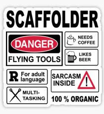 Scaffold Stickers | Redbubble