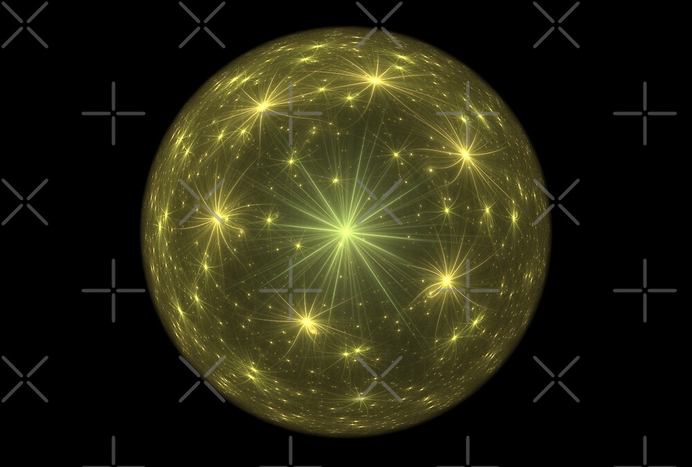 "Fractal magic ball Fantasy" by Danler | Redbubble