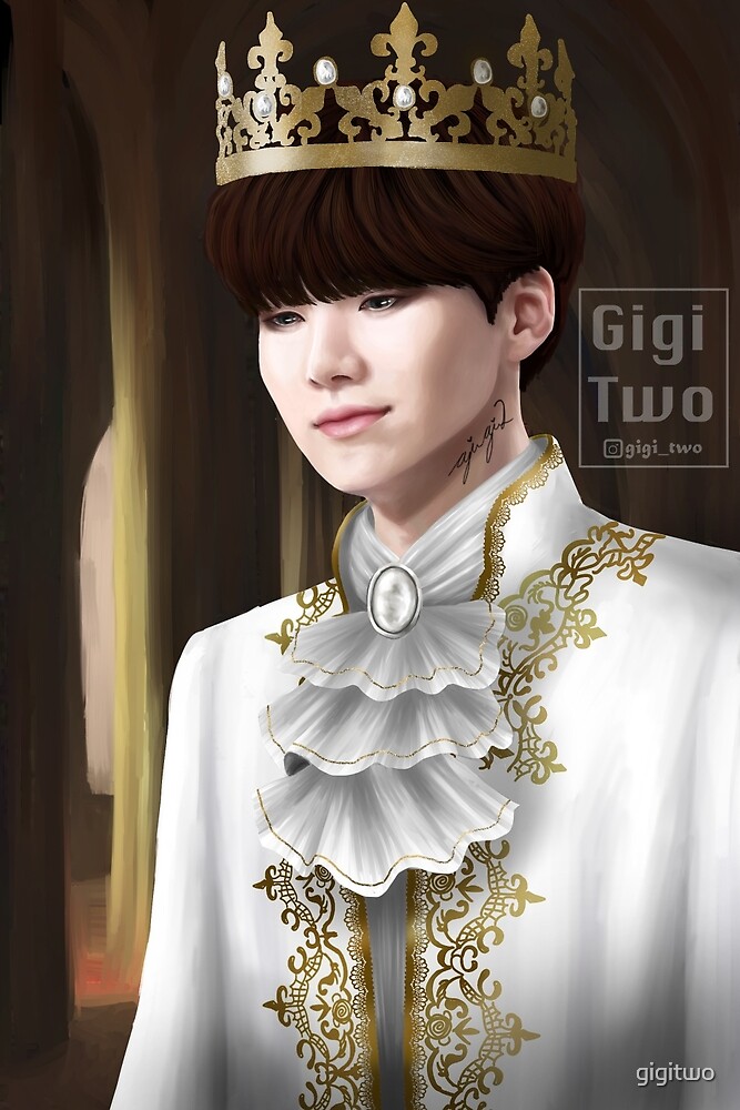 "BTS - SUGA (Prince/King) " by gigitwo | Redbubble