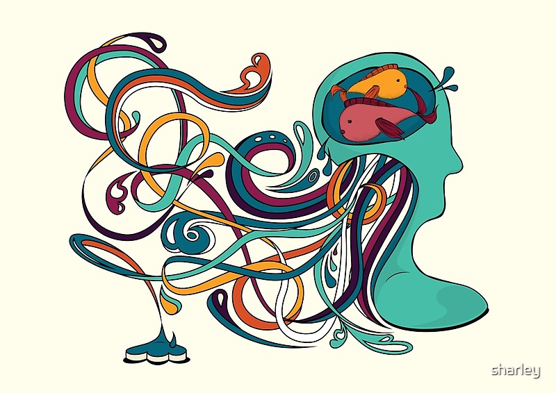 "SCATTERED THOUGHTS" by sharley | Redbubble